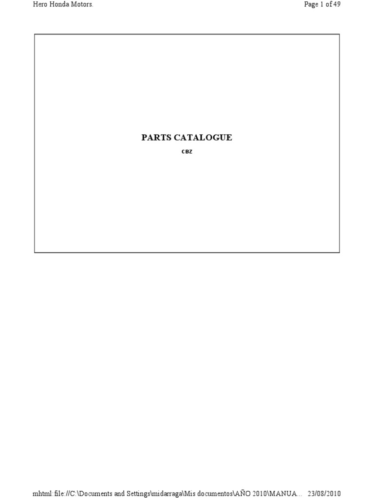 CBZ - 160 | Download Free PDF | Clutch | Engine Technology