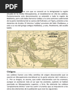 Historia y Aportes de los Caldeos | PDF | Babilonia | Nabucodonosor Ii