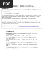 Conditionals For Expressing Arguments | PDF | Clause | English Language