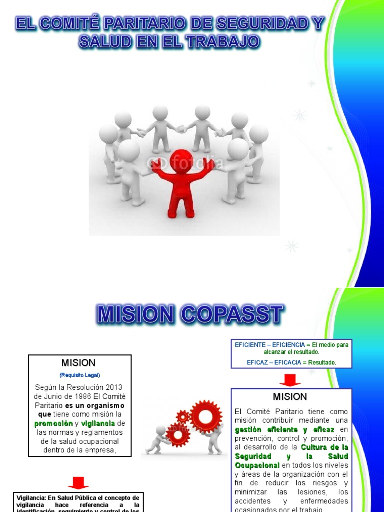 Objetivos del COPASST en Salud Ocupacional | PDF | Seguridad y salud ...