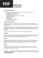 Tenor Rudiments: List Created by EMC | PDF