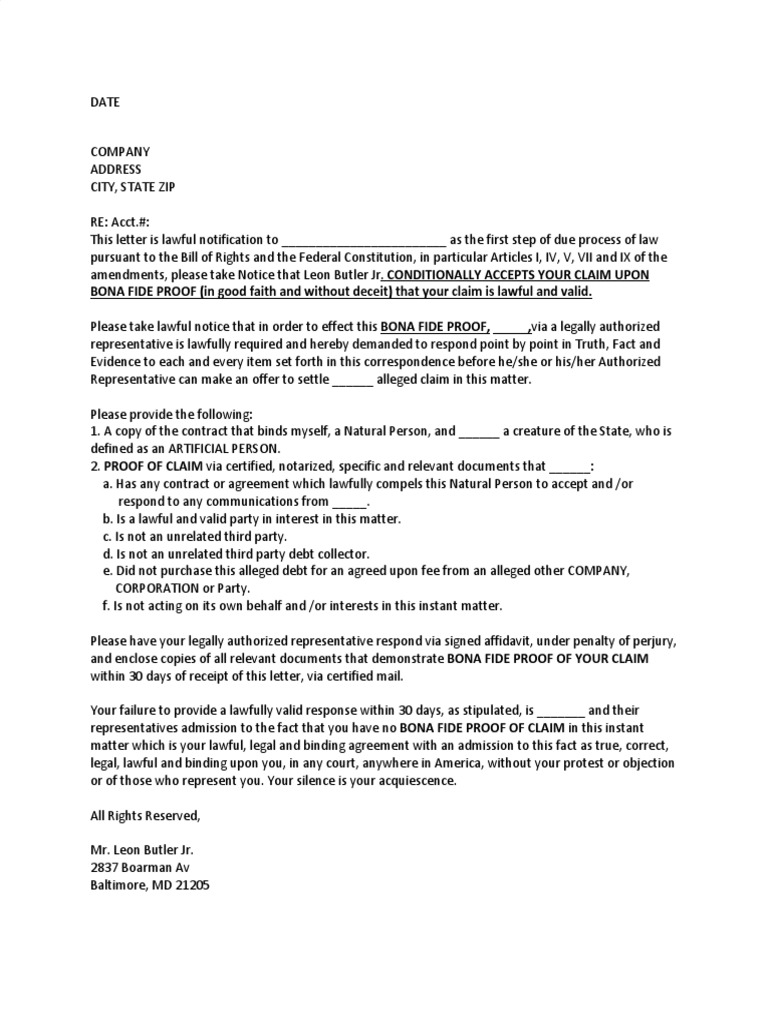 Validation Letter | PDF