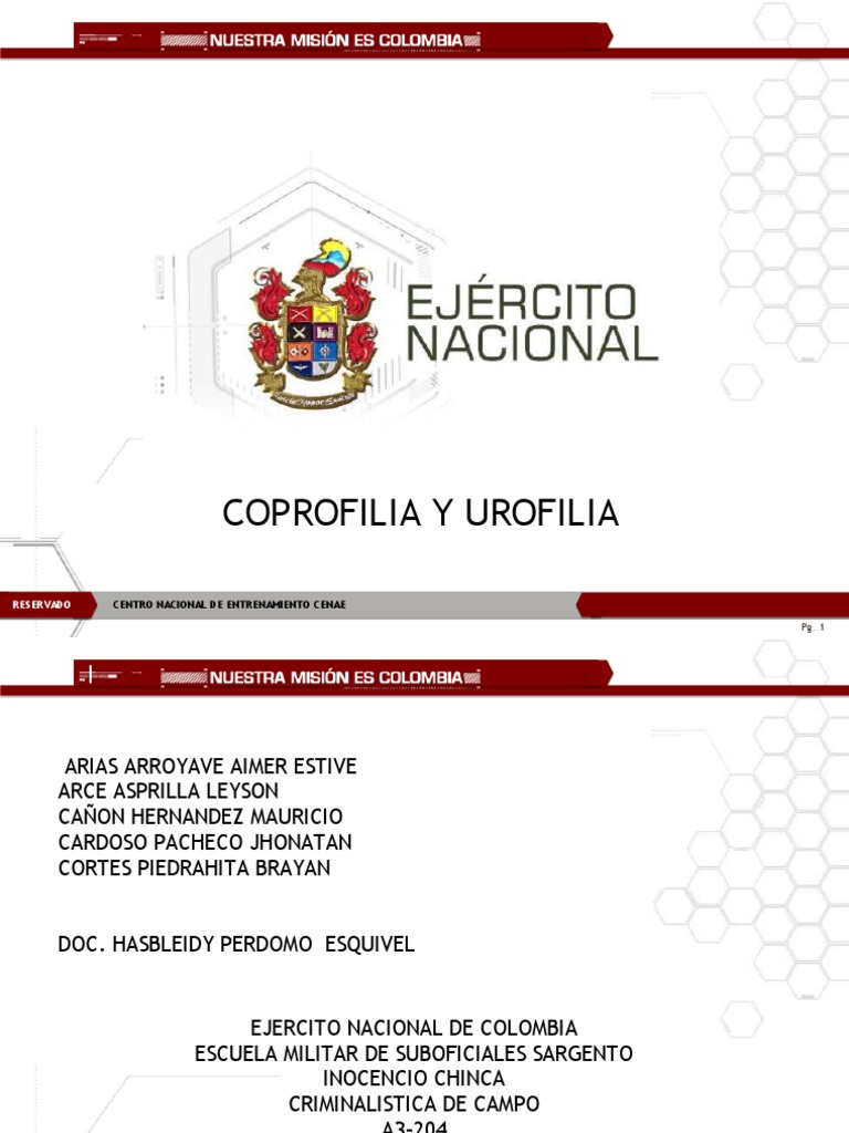 Coprofilia y Urofilia: Parafilias Explicadas | PDF | La sexualidad ...