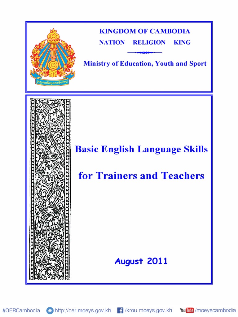 Basic English Skills Manual for Teachers | PDF | English Language ...