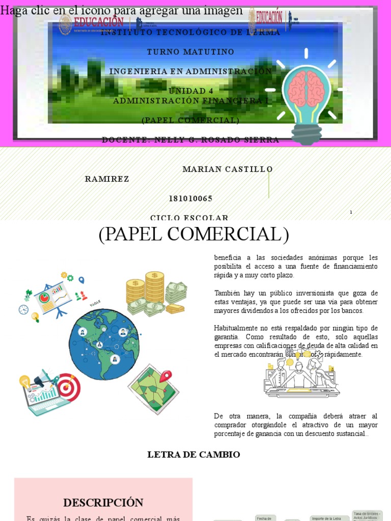 Papel Comercial | PDF | Cheque | Bancos