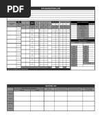 VFR Navigation Log Template | PDF | Airport | Visual Flight Rules