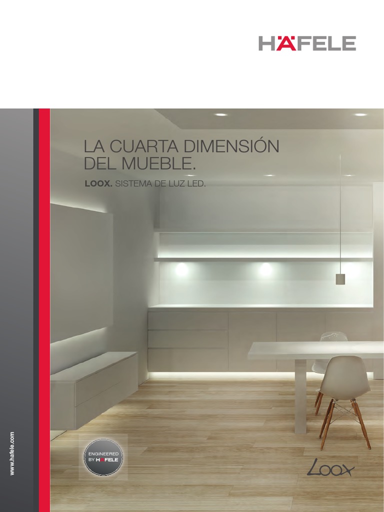 Catalogo Iluminacion Hafele - Loox - 2016 | PDF | Diodo emisor de luz ...