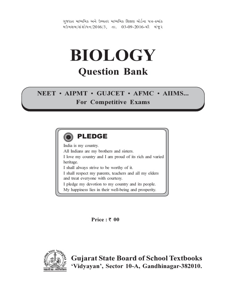 Biology: Question Bank | PDF | Plants | Organisms
