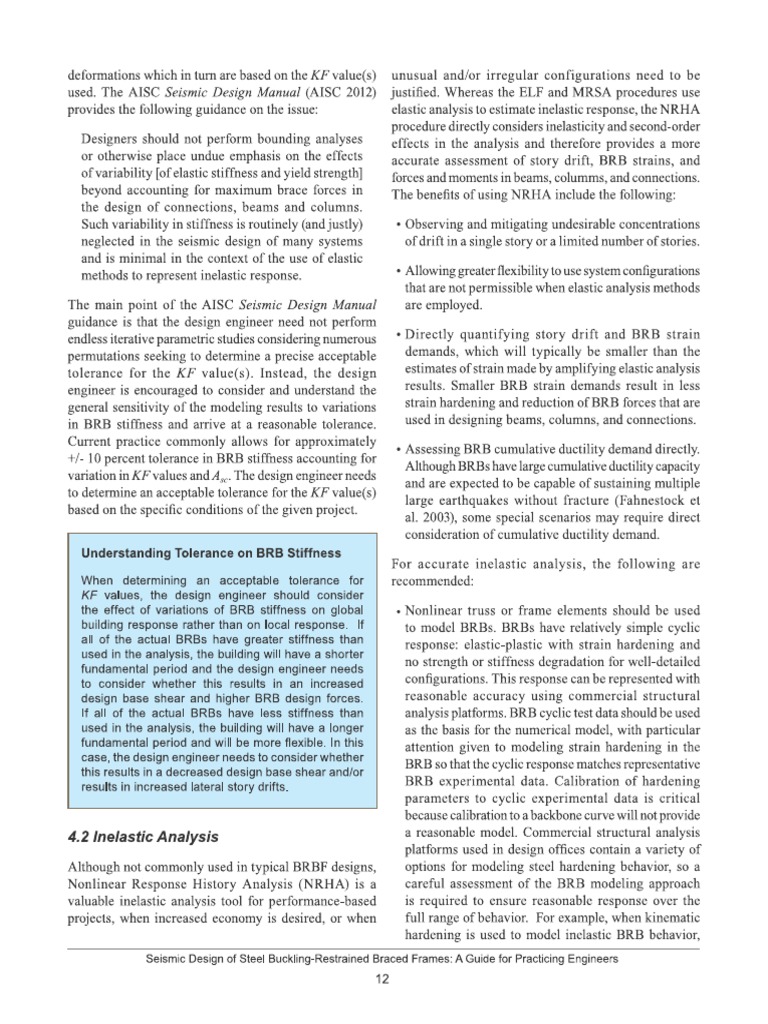 NEHRP Seismic Design Technical Brief No-Part 2 PDF | PDF