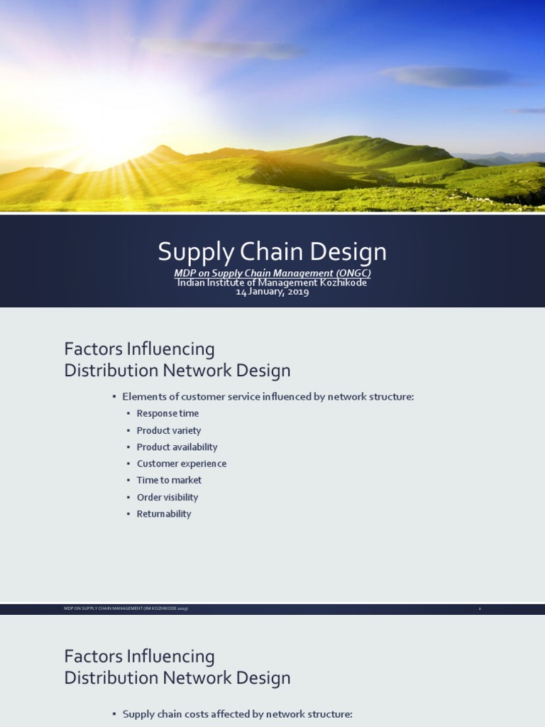 Presentation PDF | PDF | Supply Chain | Supply Chain Management