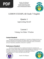 Q2 - LE - English 7 - Lesson 1 - Week 1 | PDF | Plot (Narrative ...