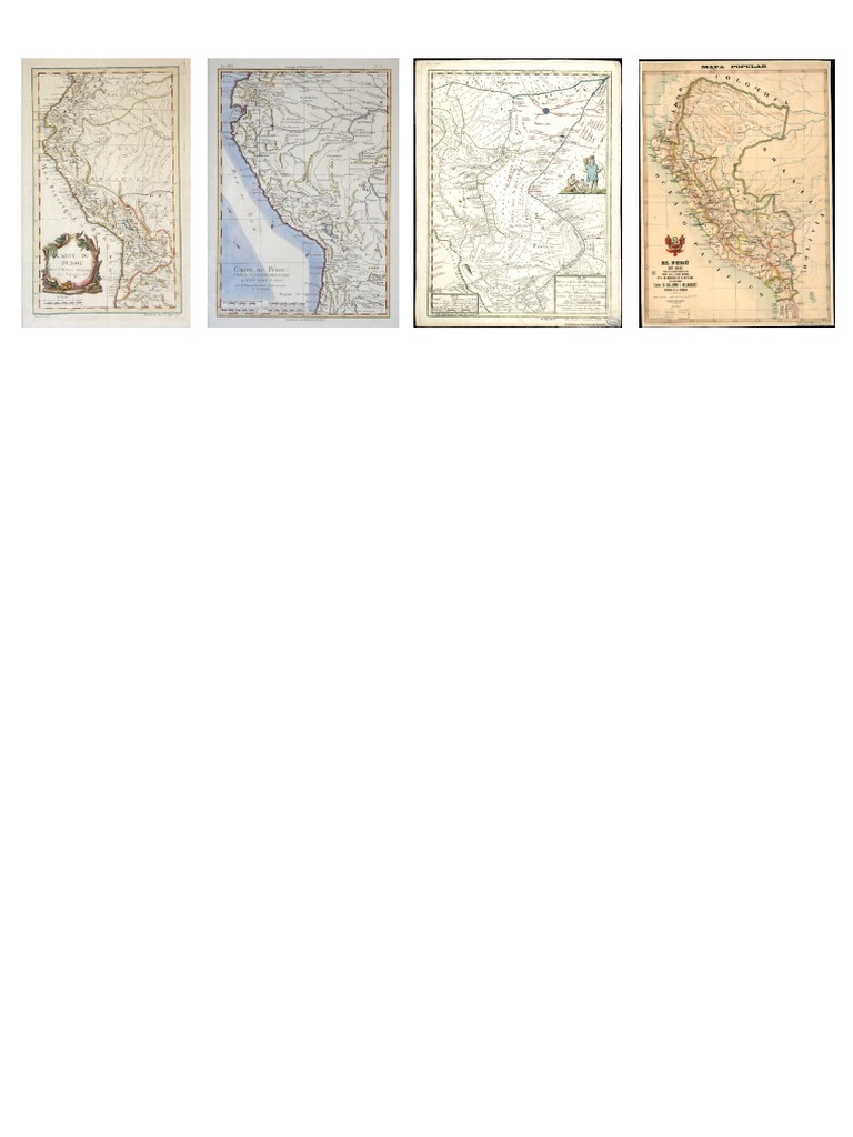 Mapas Antiguos Del Peru | PDF