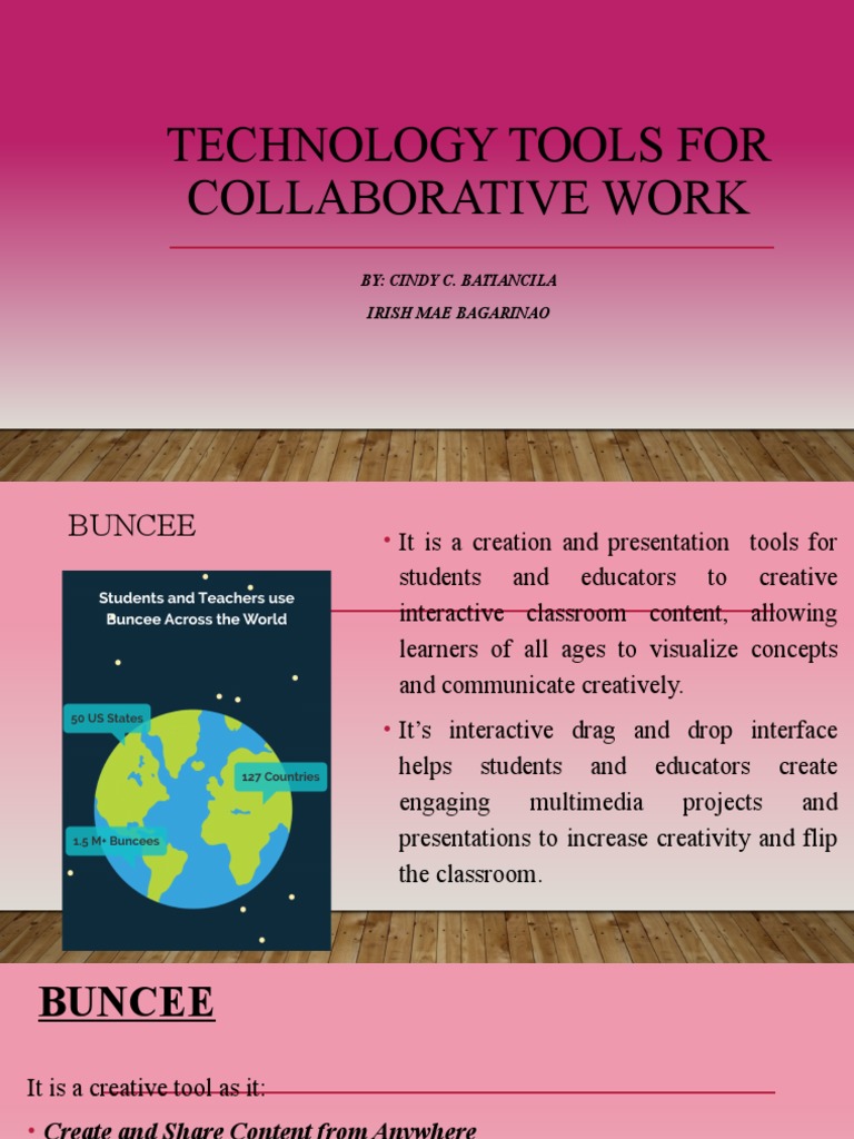 Technology Tools For Collaborative Work PPT Undone T | PDF ...