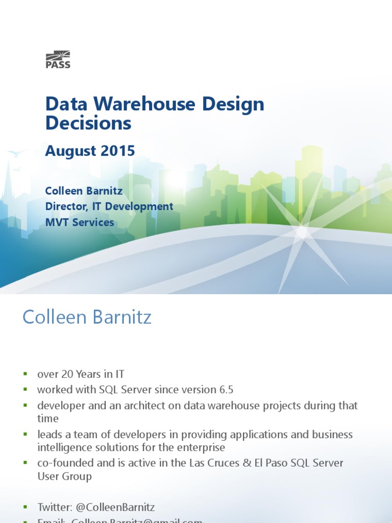 Agile Data Warehouse Modeling Guide | PDF | Database Index | Data Warehouse