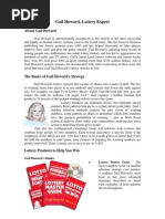 Lotto Winning Secrets | PDF | Lottery | Odds