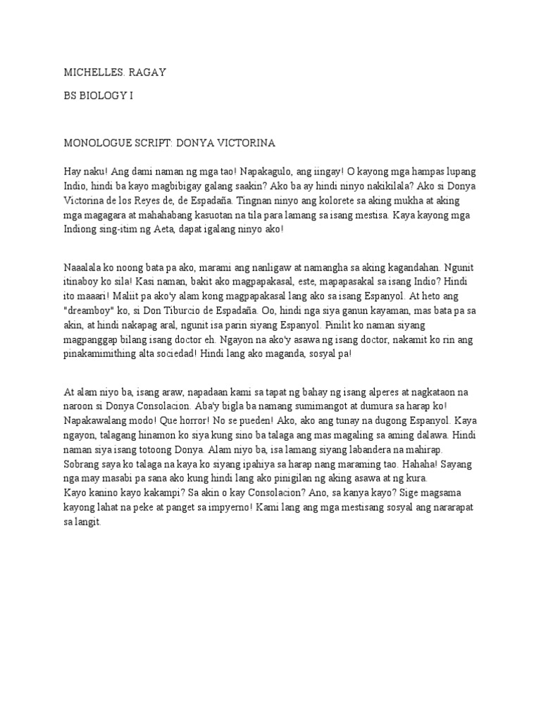 Donya Victorina | PDF