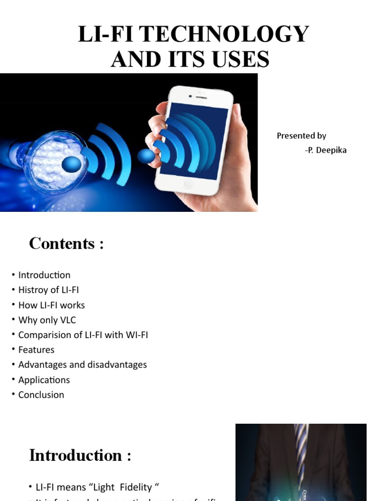 LIFI Technology | PDF | Technology & Engineering