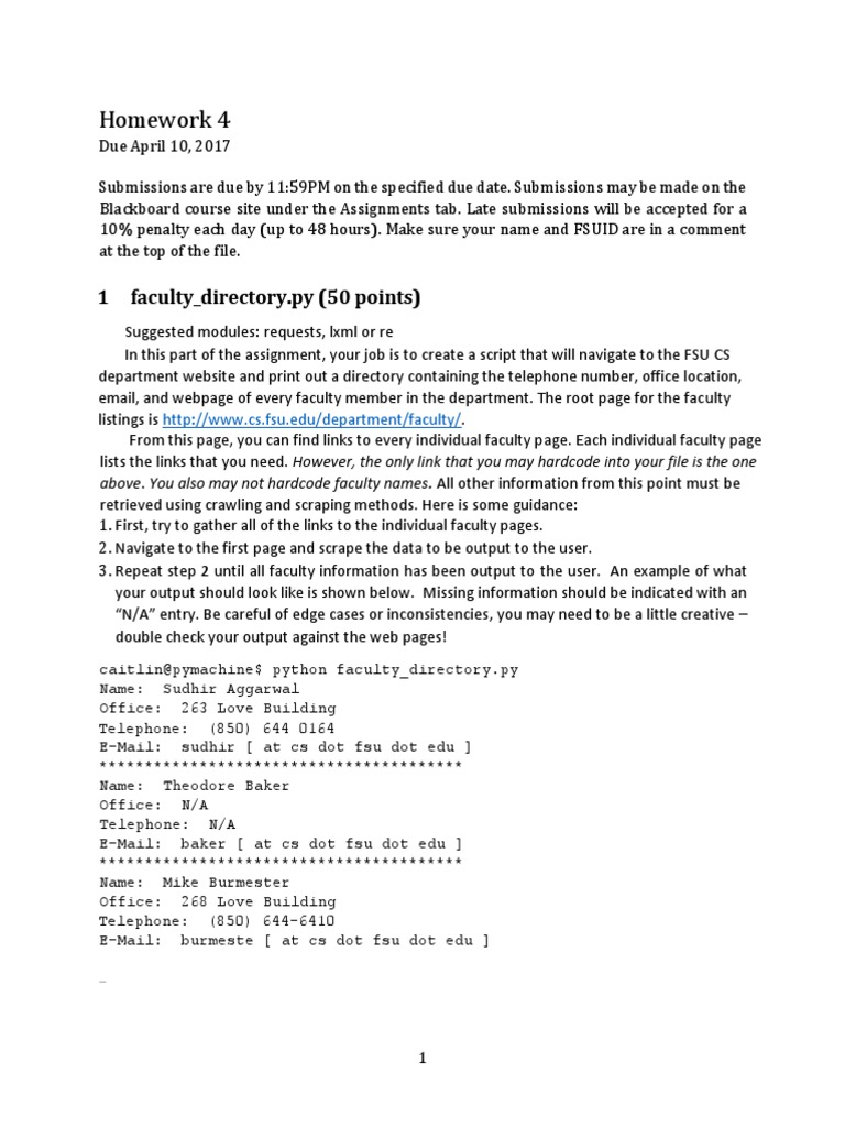 hw4 Cis4930 | PDF | Information Technology Management | Software ...