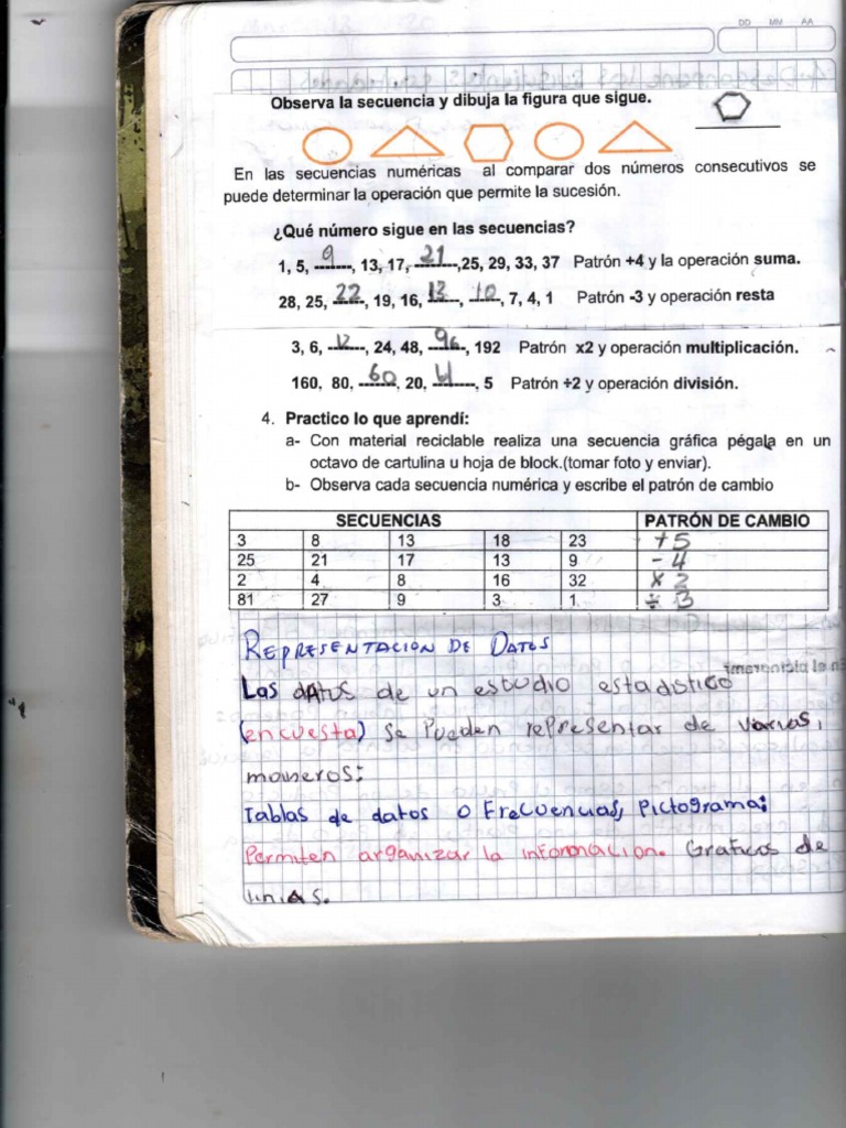 Matematicas Cuaderno | PDF