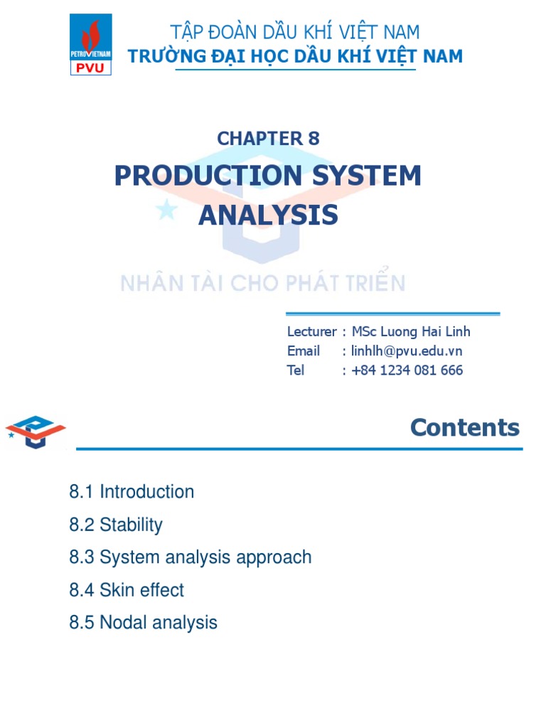 Production System Analysis: Tập Đoàn Dầu Khí Việt Nam | PDF | Stability ...