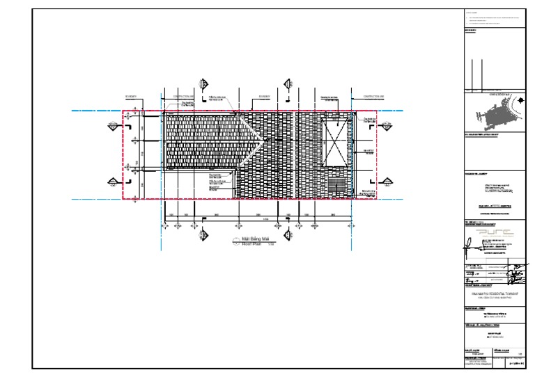 Roof Plan: Boundary Construction Line Construction Line Boundary | PDF