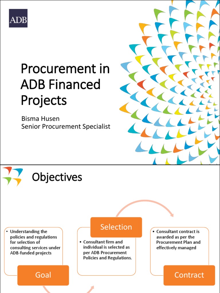 ADB Procurement - Selection of Consultant - Final | PDF | Procurement ...