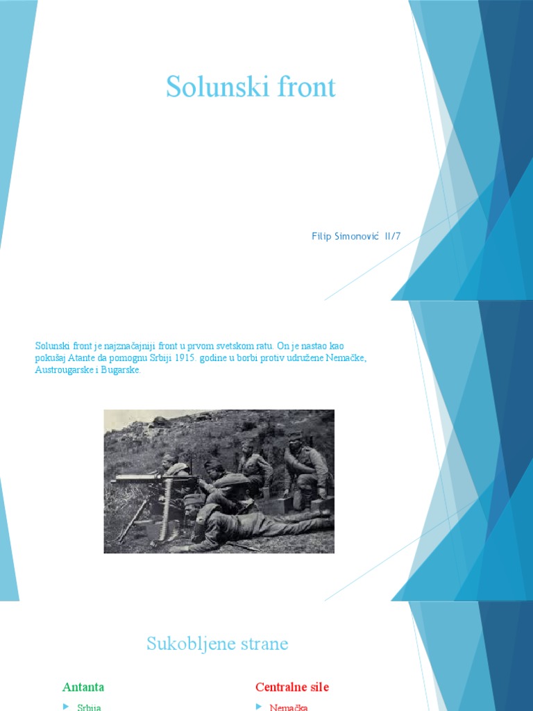 Solunski Front | PDF