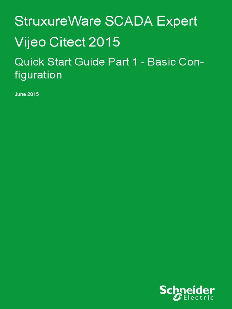 Vijeo Citect Quick Start Guide Part 1 | PDF | Button (Computing) | System Software