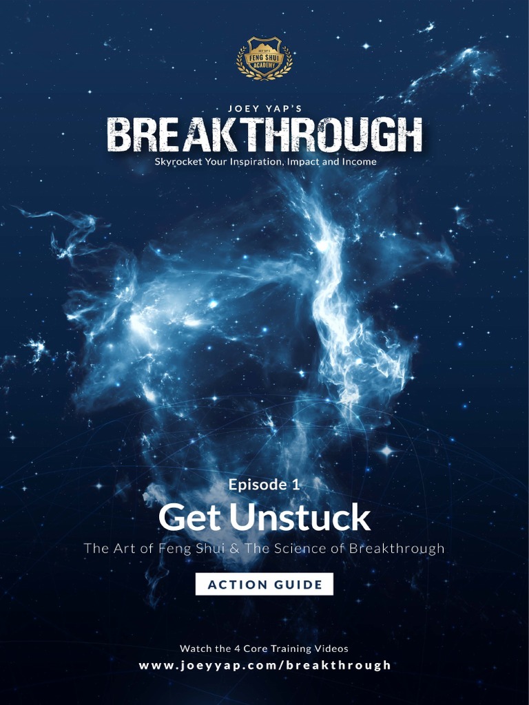 (Episode - 1 - of - 4 Joey - Yap's - Breakthrough) - Get - Unstuck PDF ...