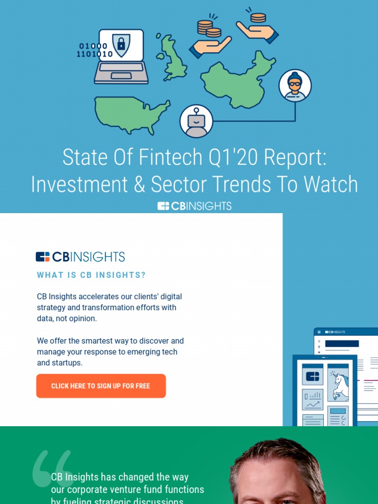 CB Insights: Fintech Trends & COVID-19 Impact | PDF | Financial ...