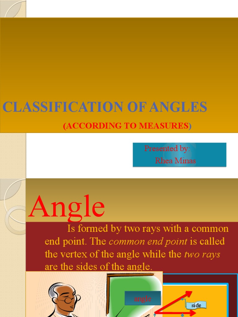 Classification of Angles | PDF
