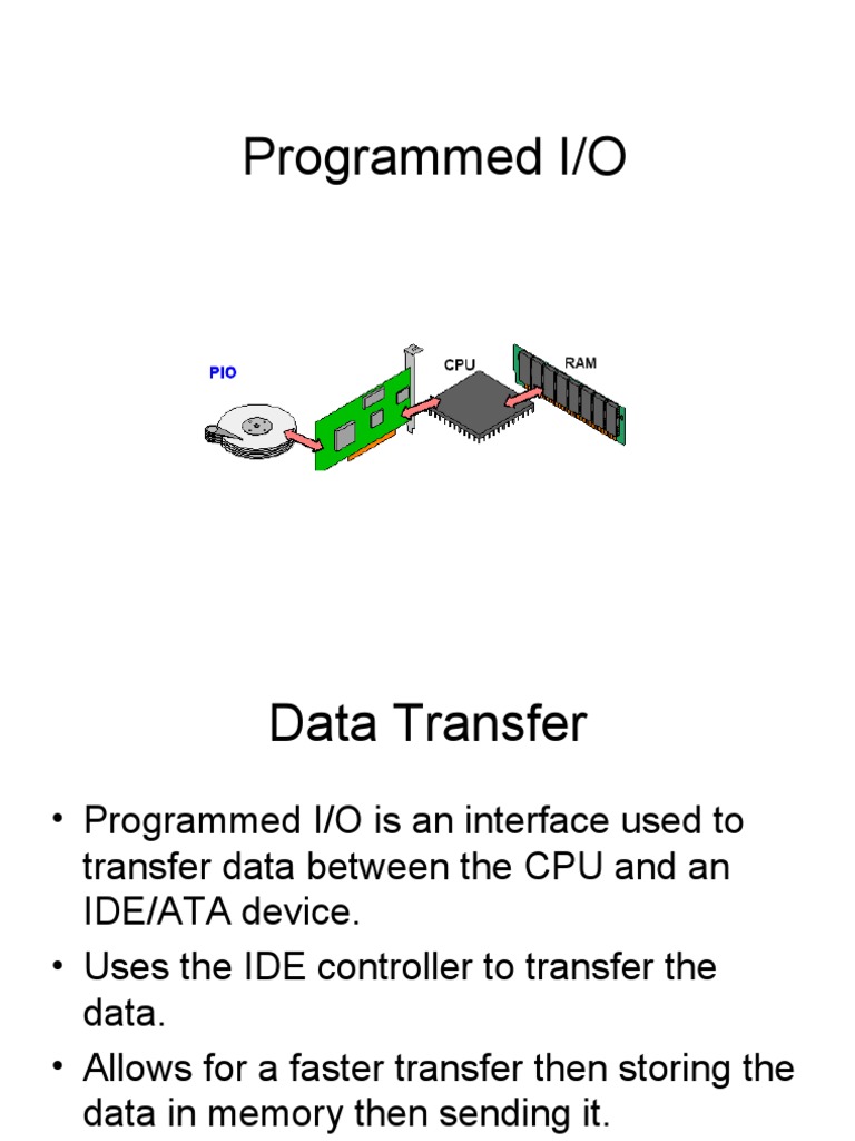 Programmed IO | PDF