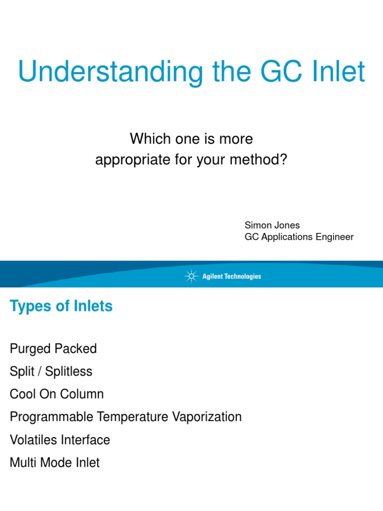 Understanding The GC Inlet: Which One Is More Appropriate For Your ...