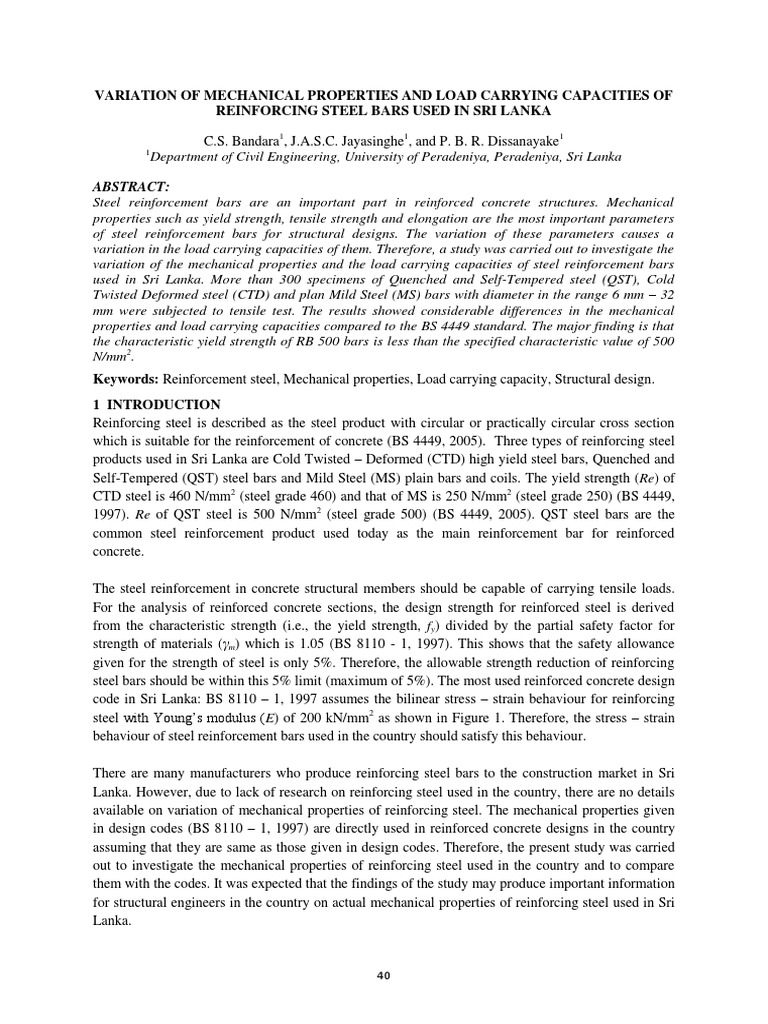 CSB CIDA 2017final26092017 | PDF | Strength Of Materials | Yield ...