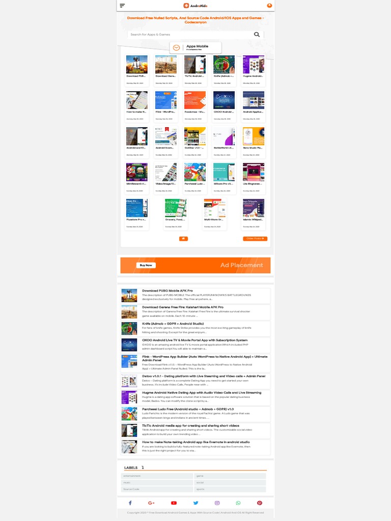 Ad Placement Ad Placement: Download Free Nulled Scripts, and Source Code Android/IOS Apps and ...