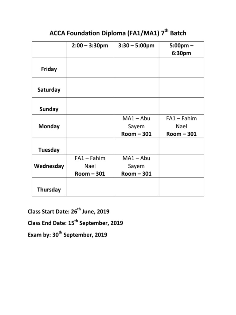 AFD 7th Batch FA1 MA1 PDF | PDF