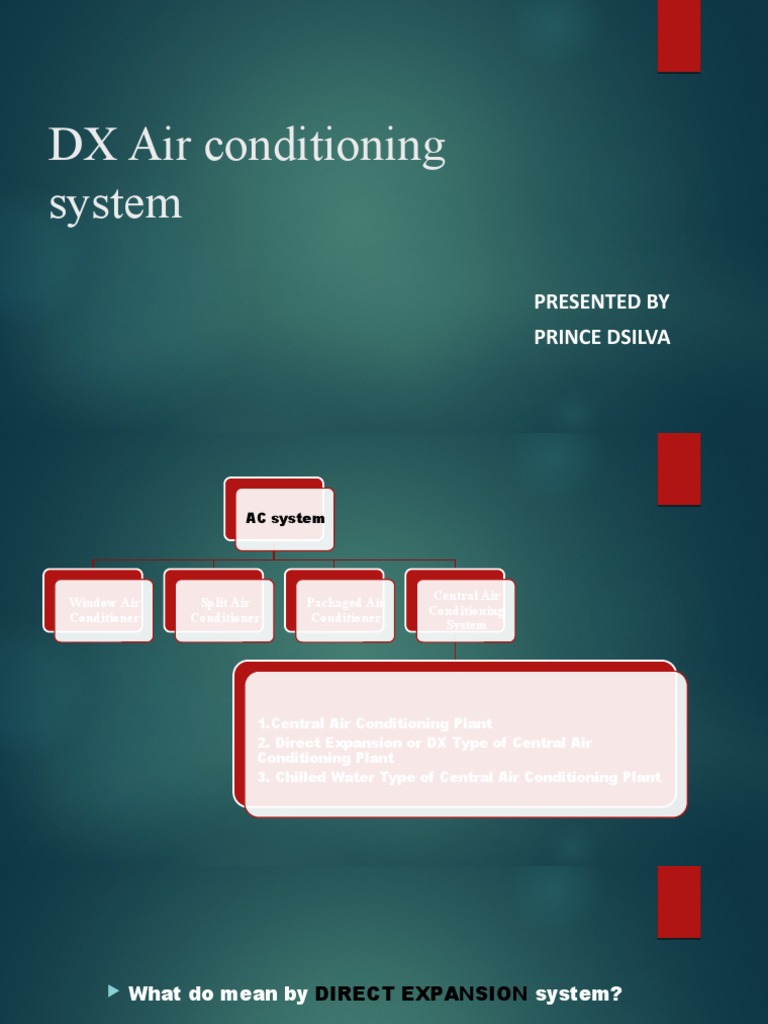 DX Air Conditioning System | PDF