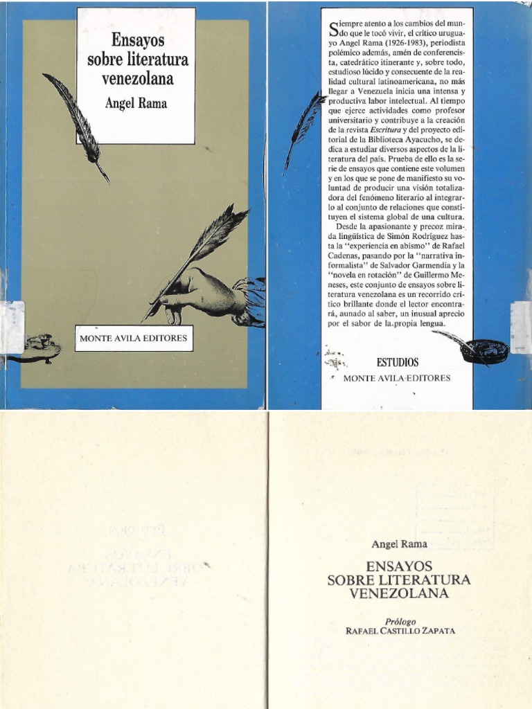 Rama, Angel, La Pintura de Los Pensamientos | PDF