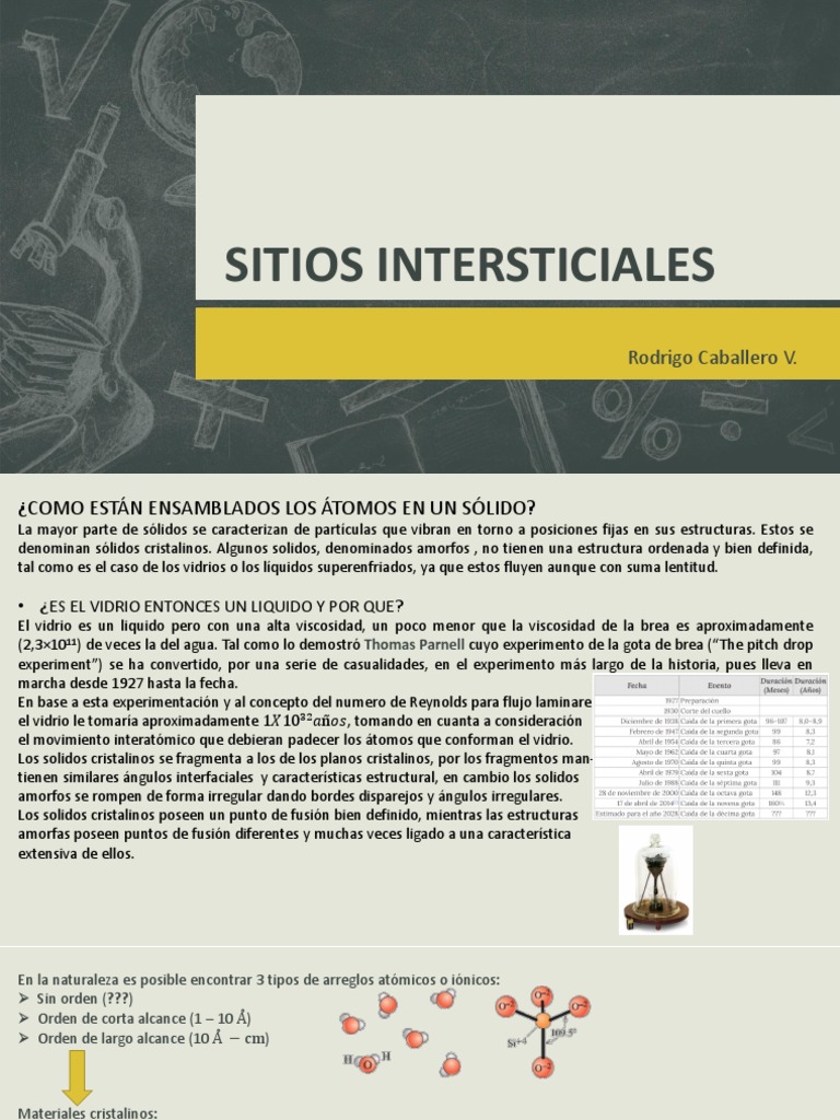 Sitios Intersticiales (Parte B) | PDF | Cristalografía de rayos X ...