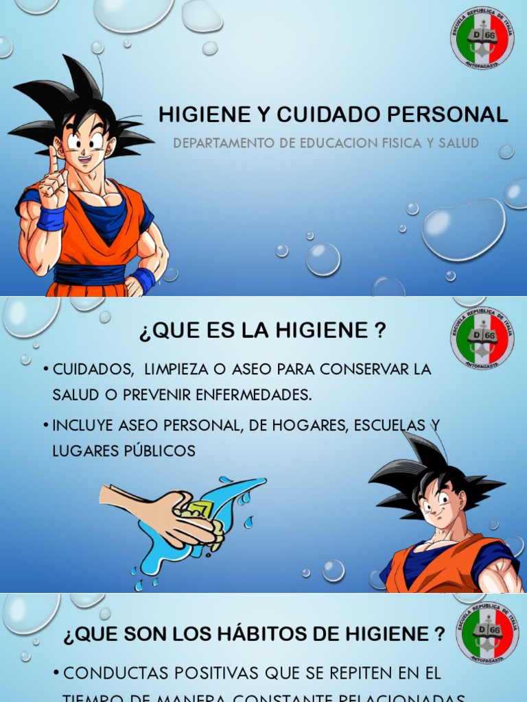 Habitos de Higiene y Cuidado Personal PDF | PDF