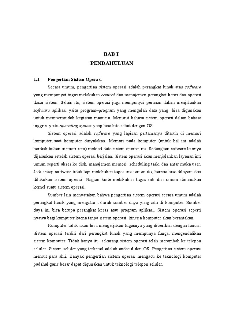 Materi Linux Laporan | PDF