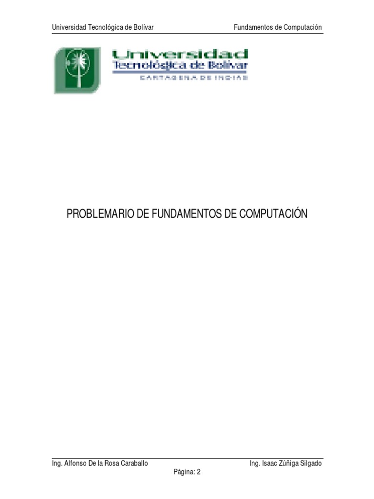 Problemario de Fundamentos de Computacion | PDF | Tipo de datos | Variable (informática)