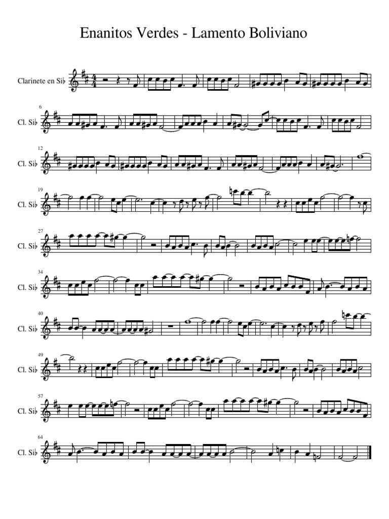 Enanitos Verdes - Lamento Boliviano | PDF