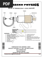 NSSCO Physics Syllabus | PDF | Velocity | Momentum