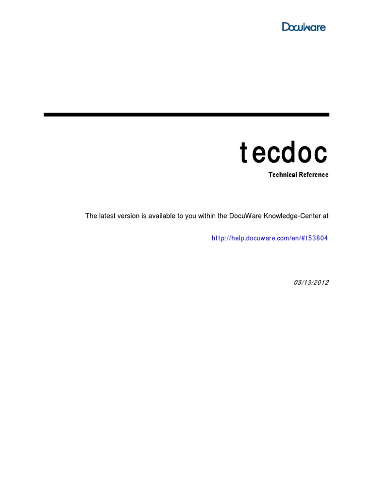 Tecdoc English | PDF | Windows 7 | Internet Information Services