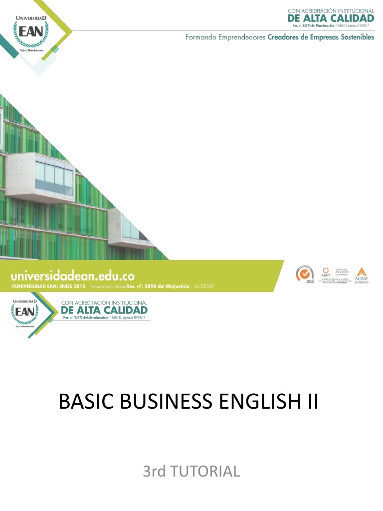 Tutorial Ingles Negocios | PDF | Informática y tecnología de la información | Science