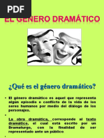 Mapa conceptual del género dramático | PDF
