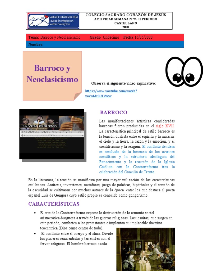 Barroco y Neoclasicismo | PDF | Barroco | Renacimiento
