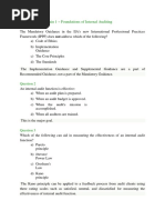 IIA Maturity Model PDF | PDF | Internal Audit | Audit