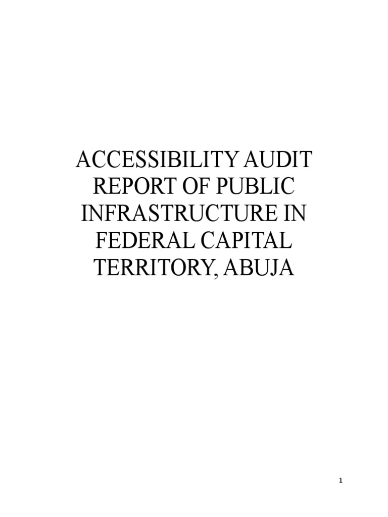 Audit Report - NAB | PDF | Accessibility | Disability